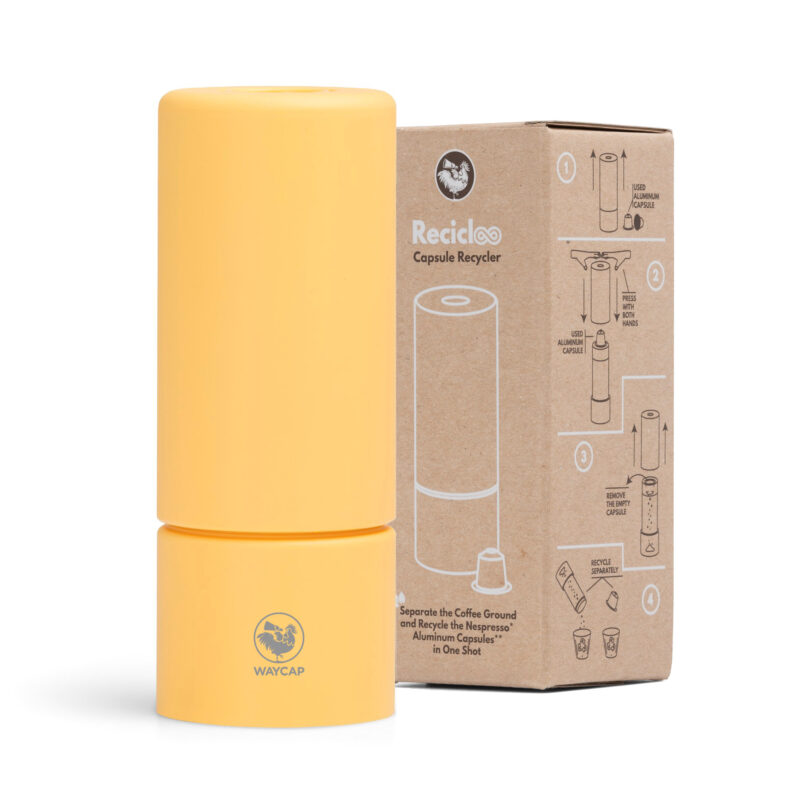 Recicloo - Recycle Nespresso Aluminum Capsules - Yellow - WayCap